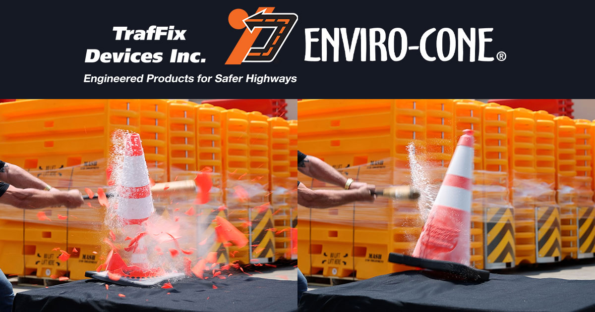 Enviro-Cone: Engineered for All Weather Conditions | TrafFix Devices Blog