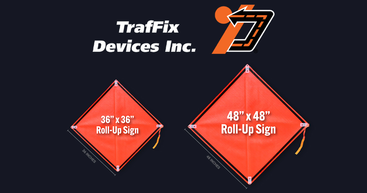 Key Features & Applications of Roll-Up Signs | TrafFix Devices Blog